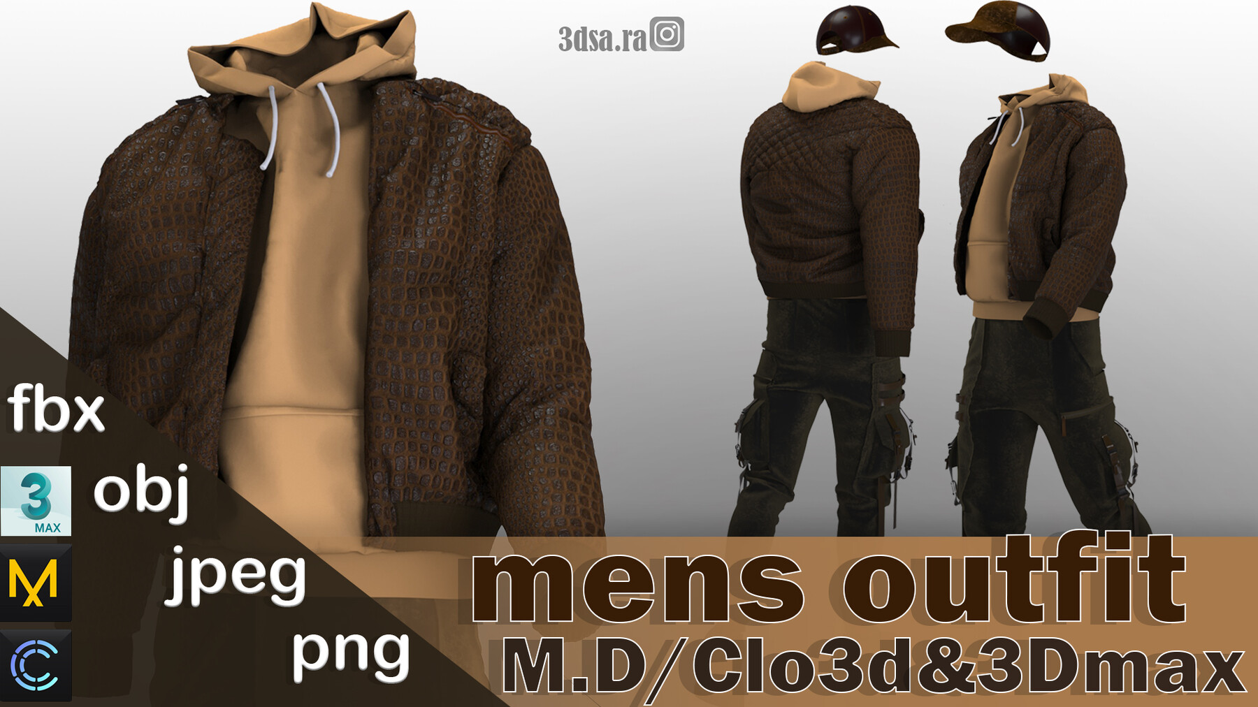 ArtStation - Mens Outfit | Game Assets