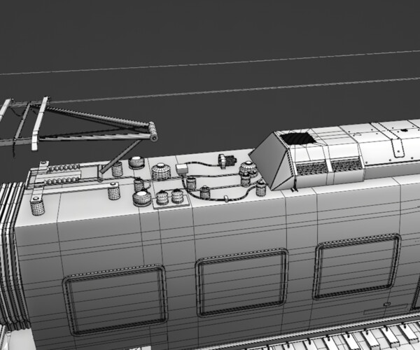 ArtStation - Bombardier TALENT 2 Train Abelio | Game Assets