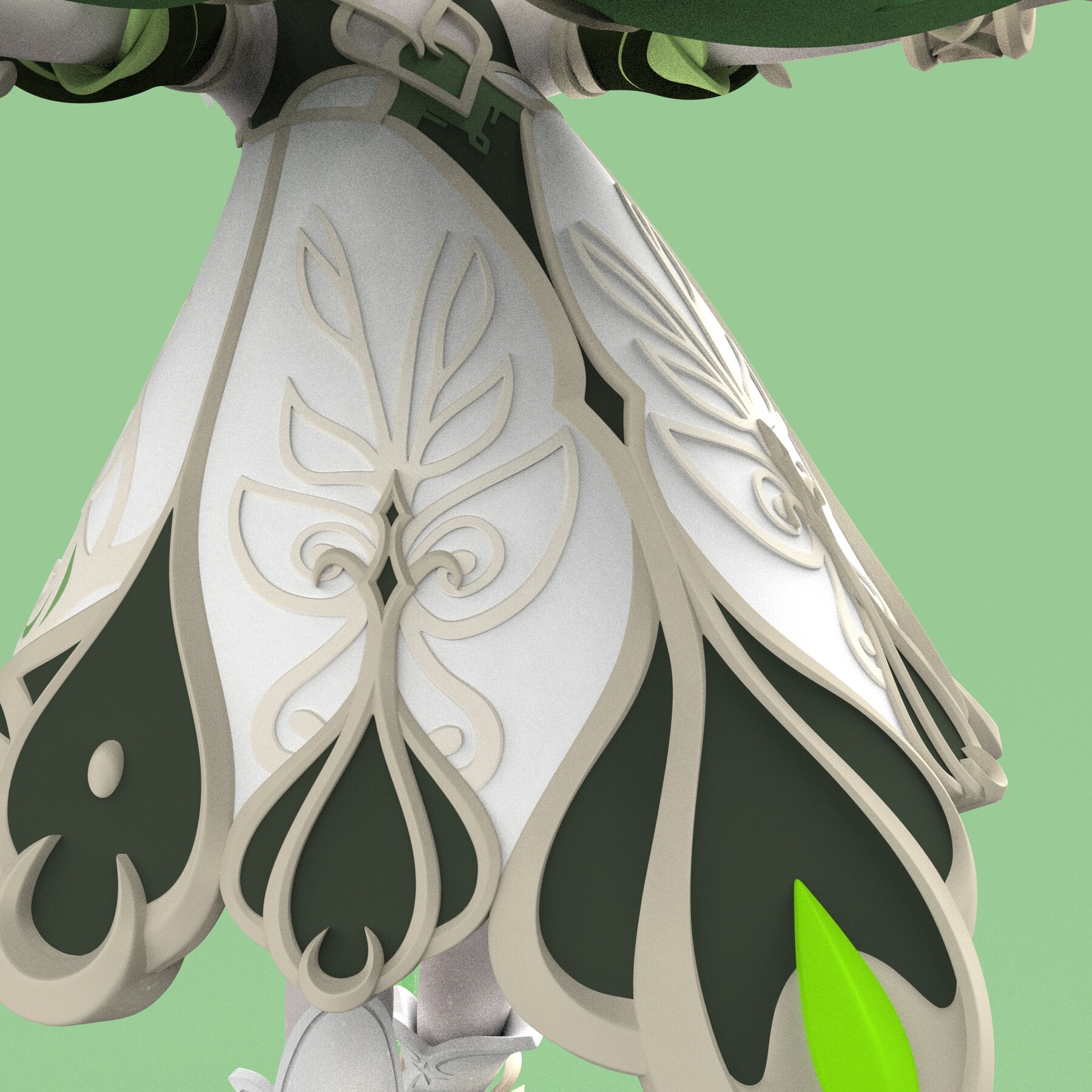 ArtStation - Nahida - Genshin Impact STL (First Attack Pose) | Resources