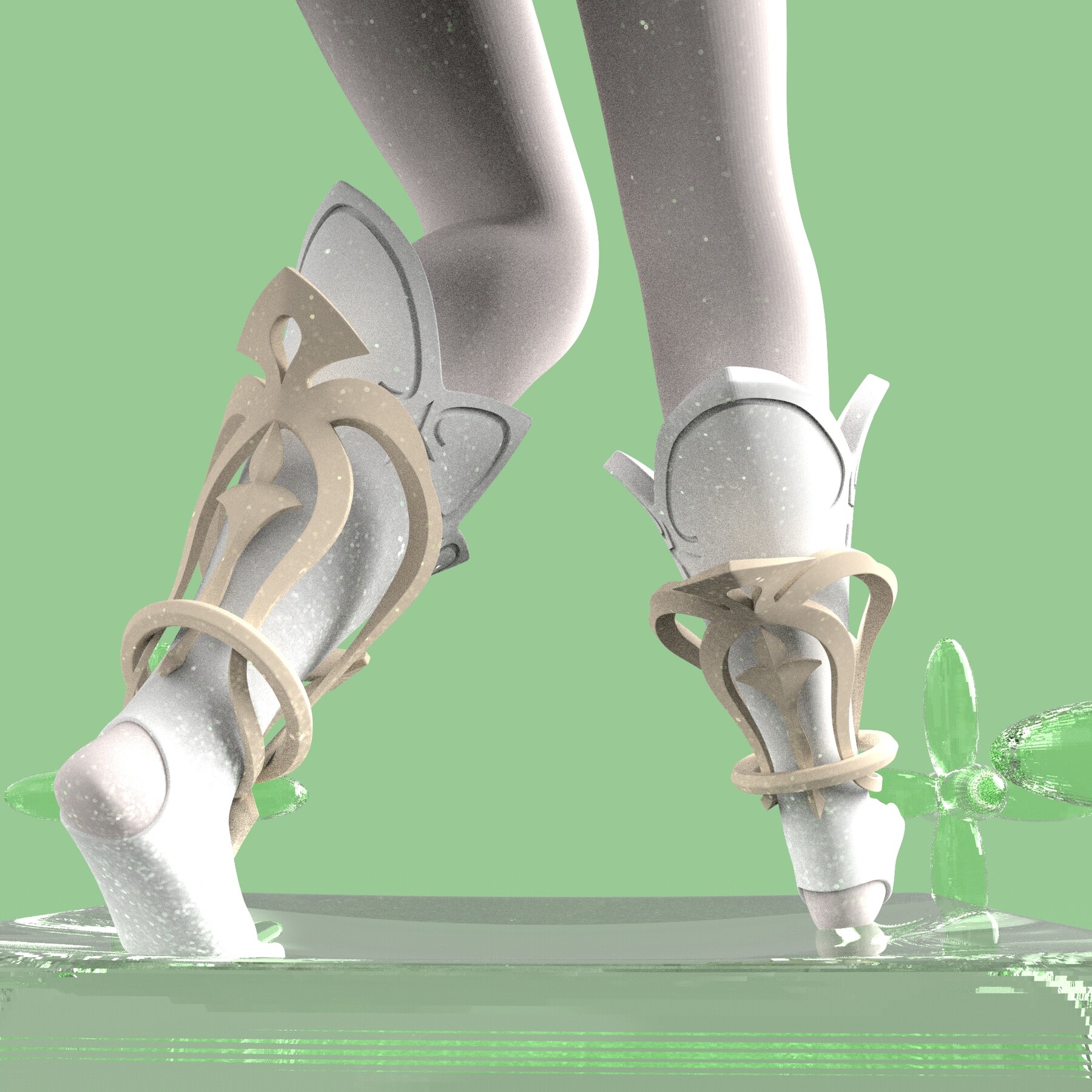 ArtStation - Nahida - Genshin Impact STL (First Attack Pose) | Resources