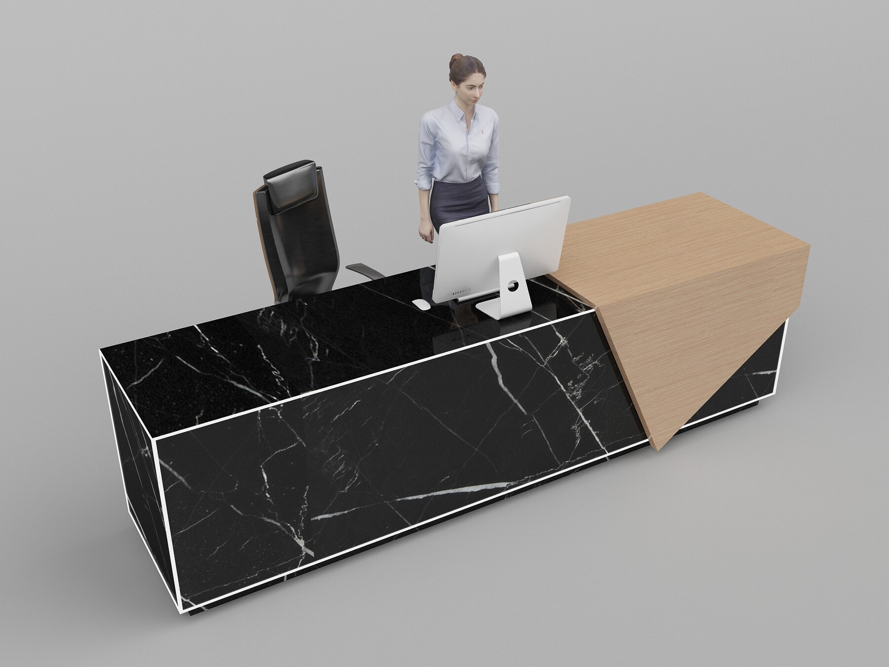 ArtStation - Reception Desk - 076 | Resources