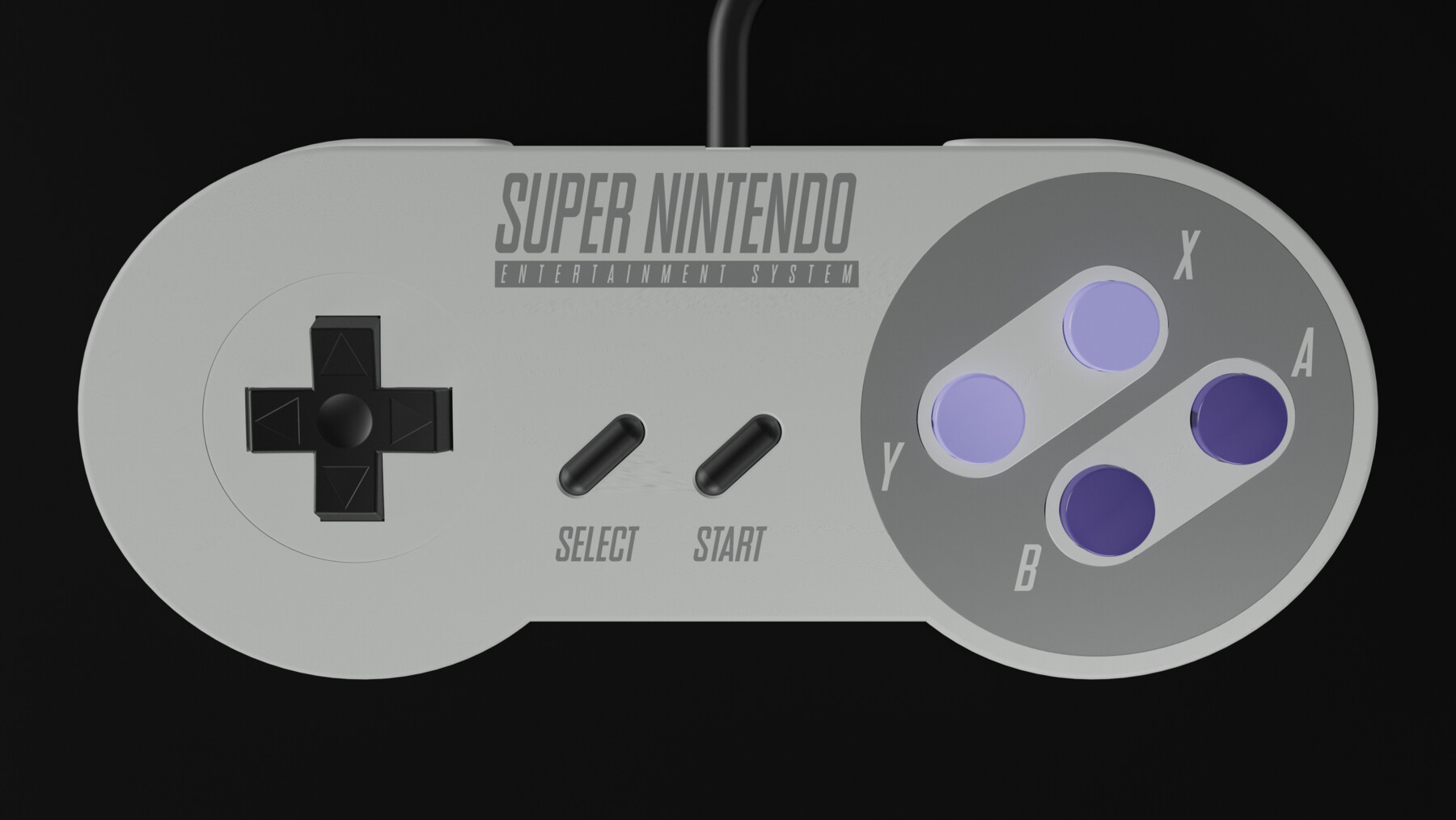 ArtStation - Snes Controller | Game Assets