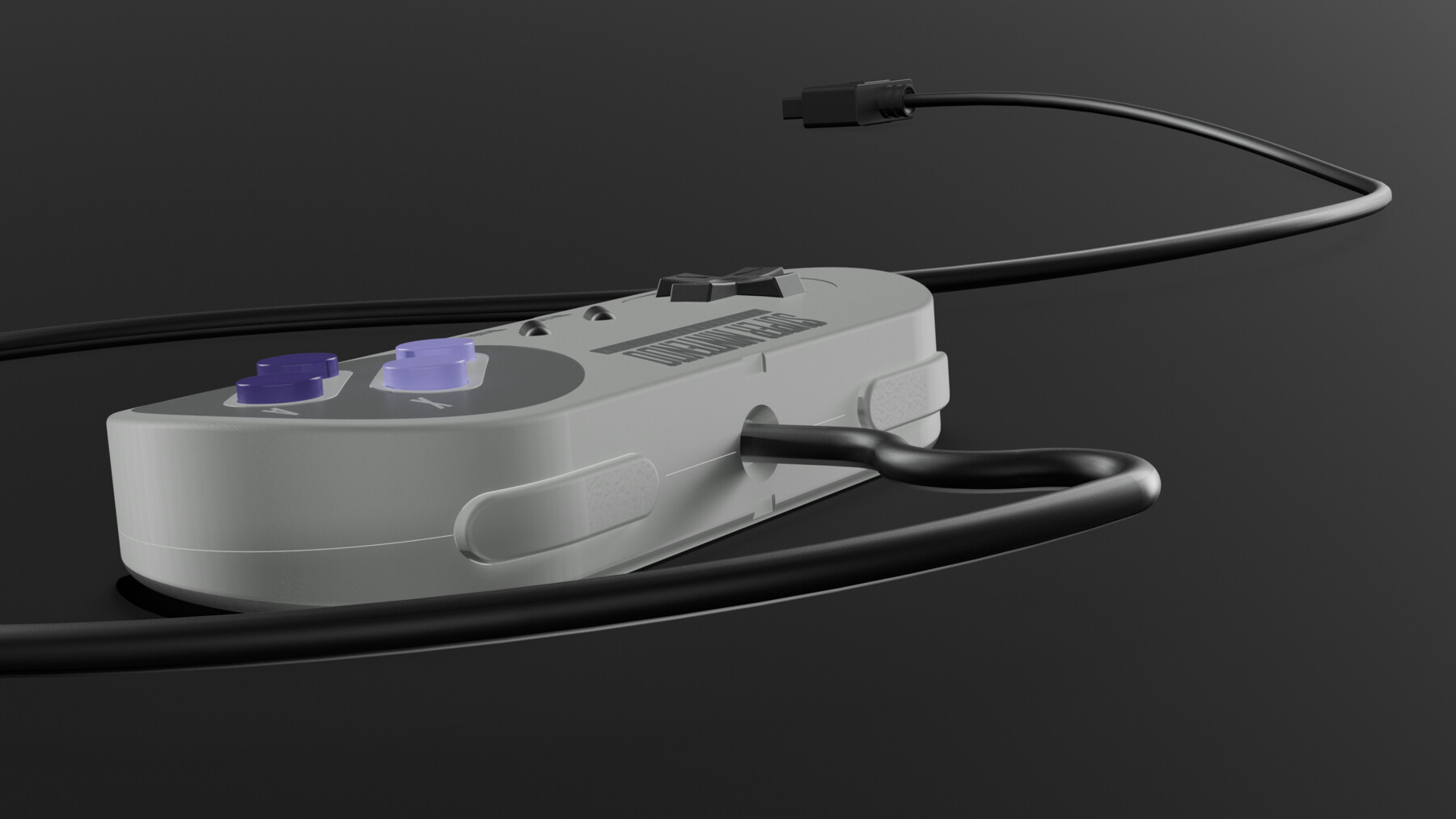 ArtStation - Snes Controller | Game Assets