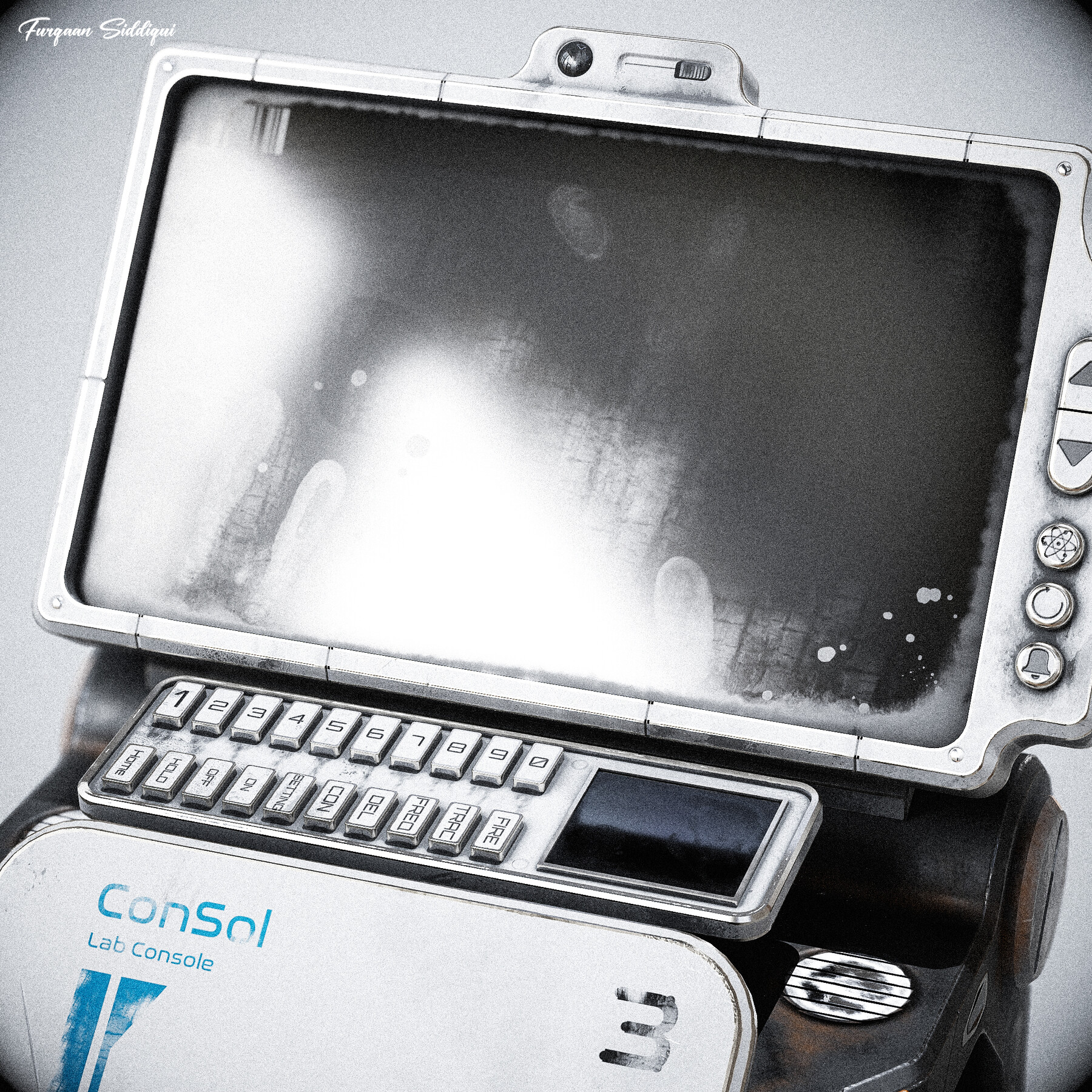 ArtStation - Sci-fi Console ARchie One | Game Assets