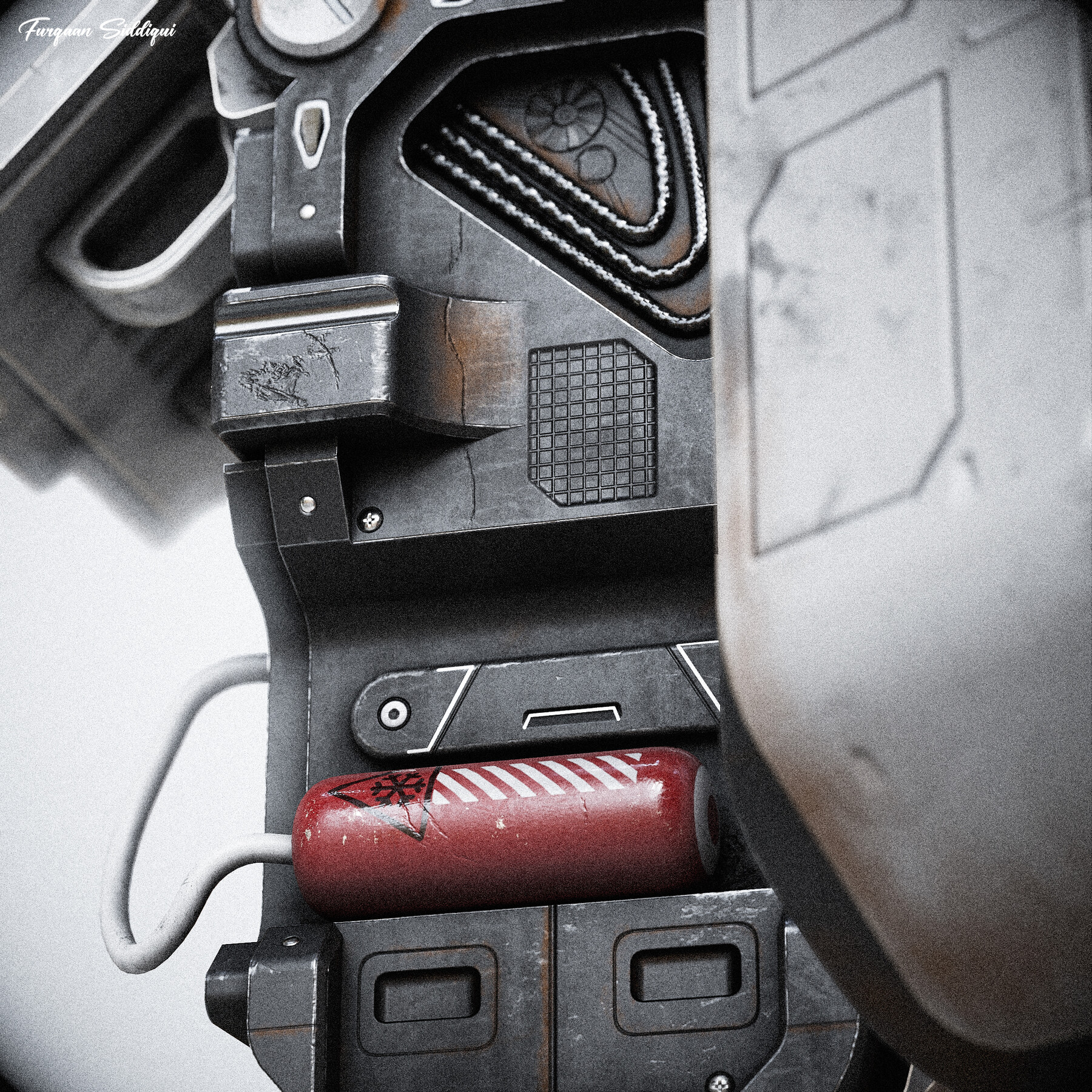 ArtStation - Sci-fi Console ARchie One | Game Assets