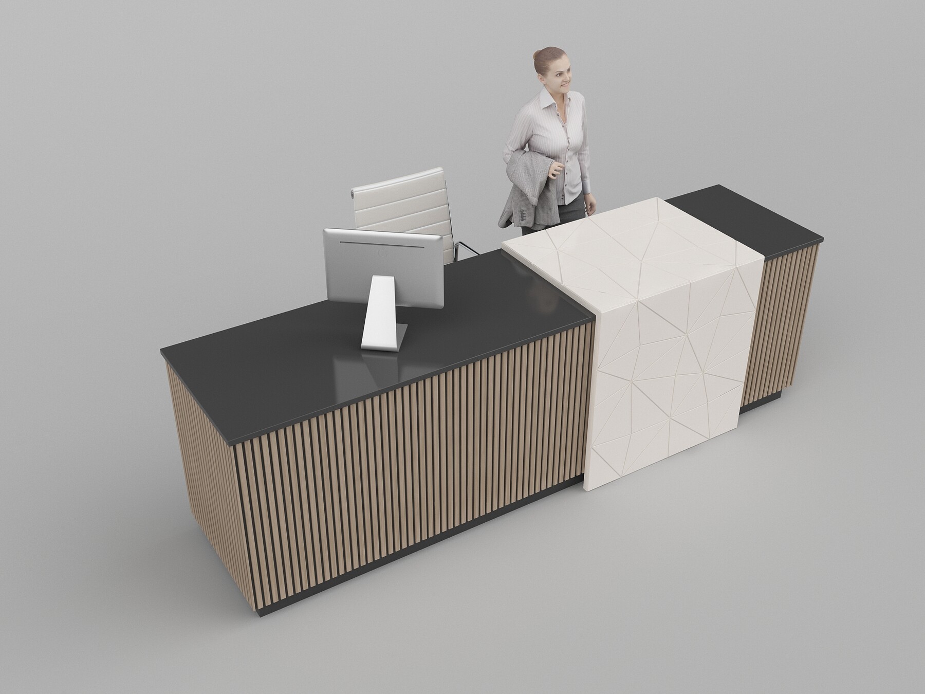 ArtStation - Reception Desk - 086 | Resources
