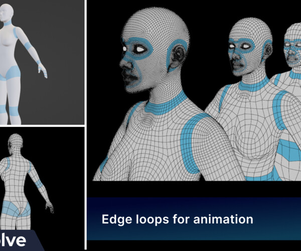 ArtStation - Human base mesh - Female | Resources