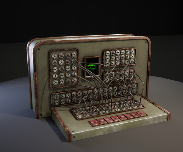 ArtStation - 15 Retro Tech Props with Hologram Material (FBX and UE4/5 ...