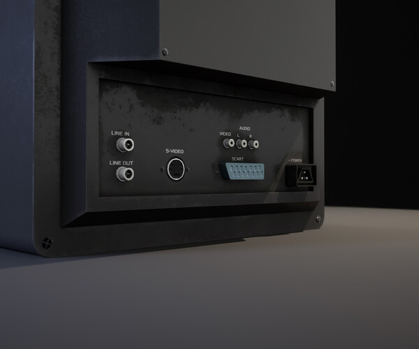 ArtStation - 15 Retro Tech Props with Hologram Material (FBX and UE4/5) | Game Assets