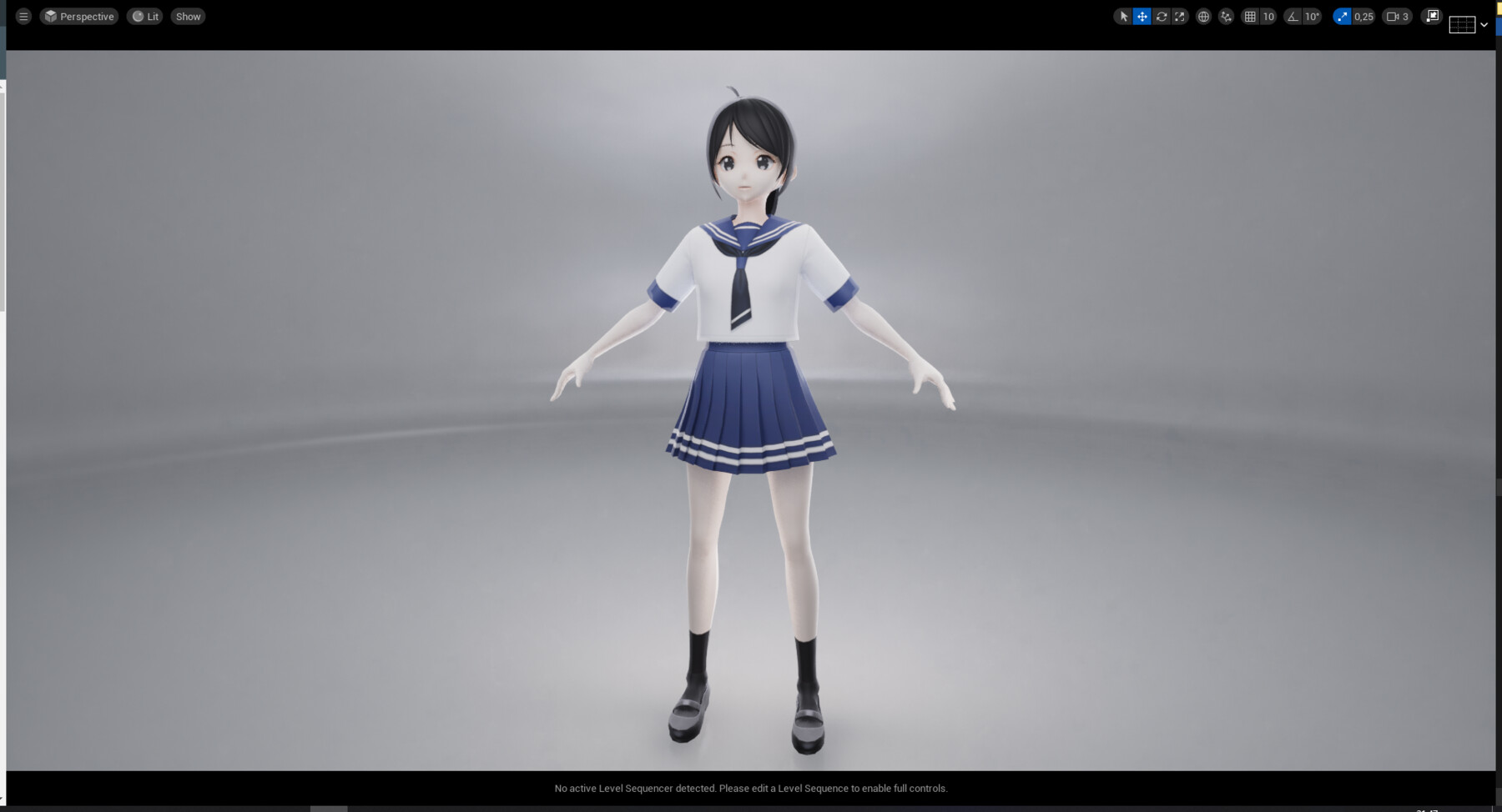 ArtStation - VRM girl Asian Woman RealTime japanese korean Female 3D ...