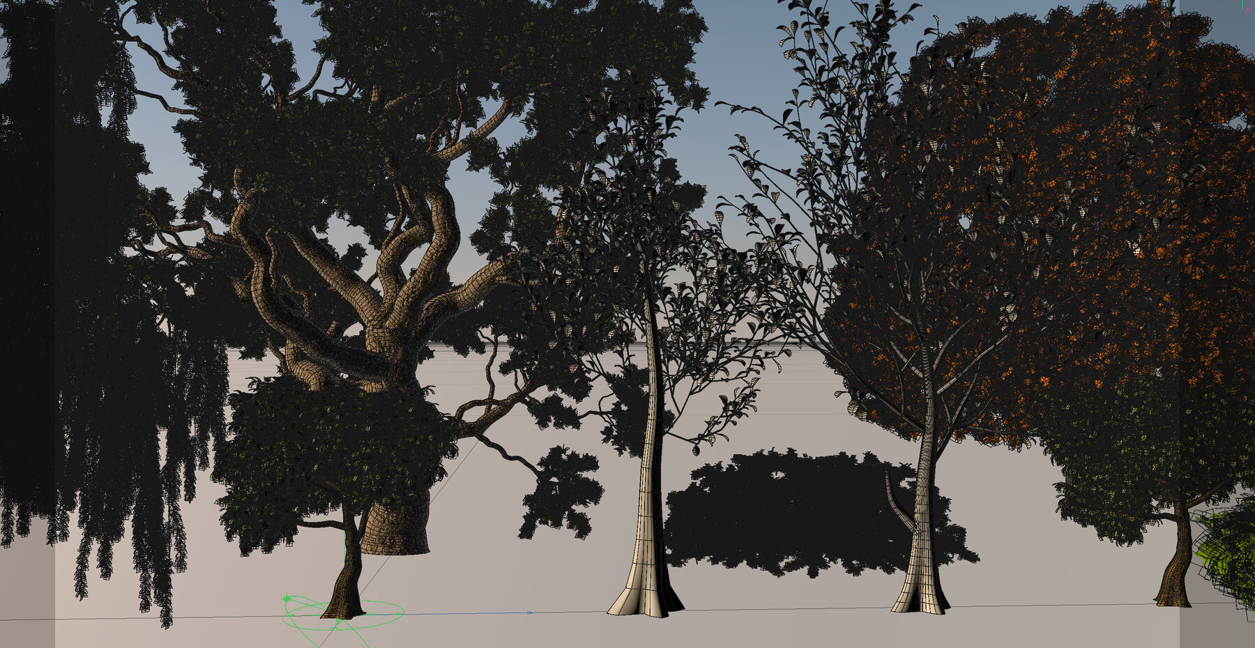 ArtStation - Pack of trees | Resources