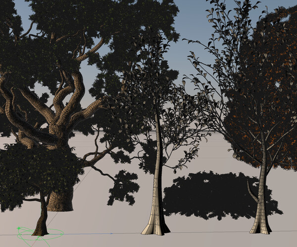 ArtStation - Pack of trees | Resources