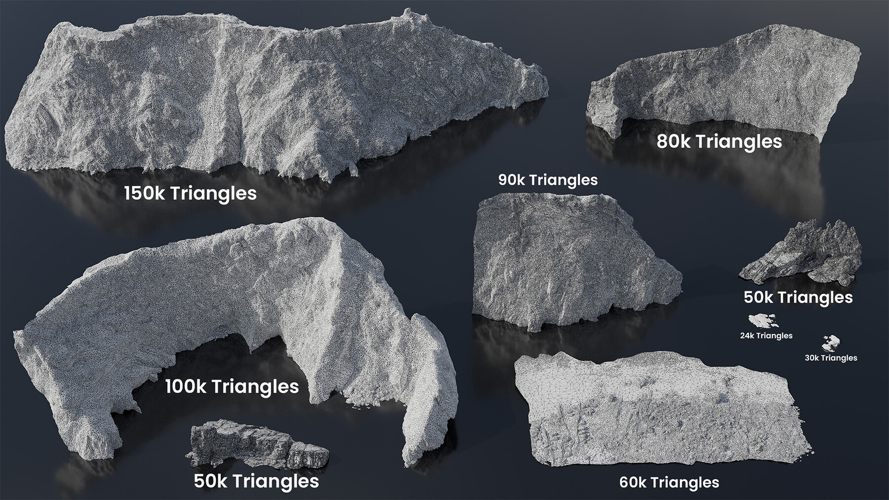 ArtStation - Large Coastal Cliff Scan Collection PBR | Resources