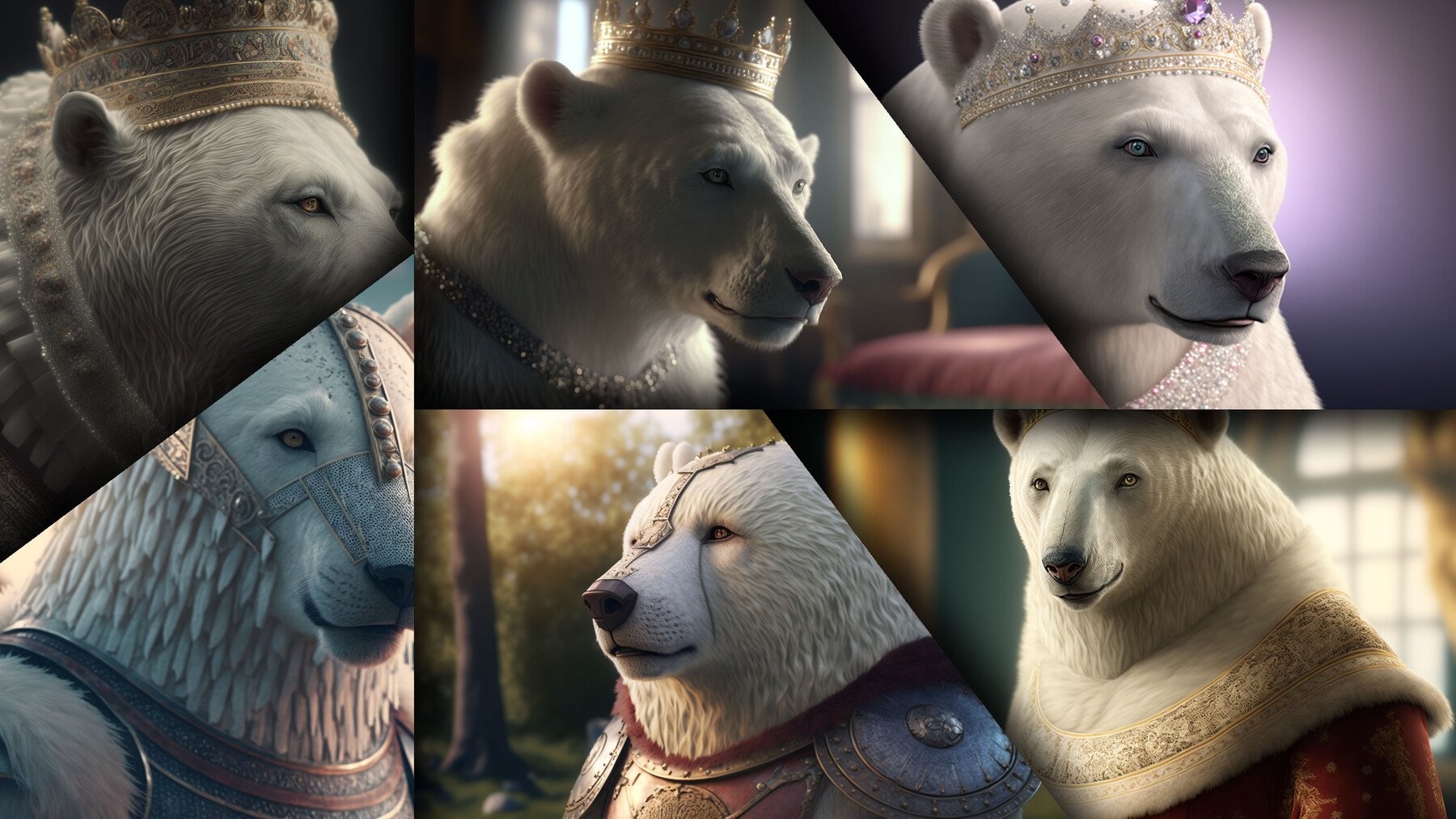 ArtStation - 100 Polar Bears (More Than 8K Resolution) | Artworks