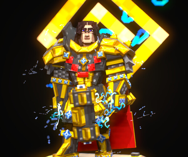 ArtStation - Paladin of the Light | Game Assets