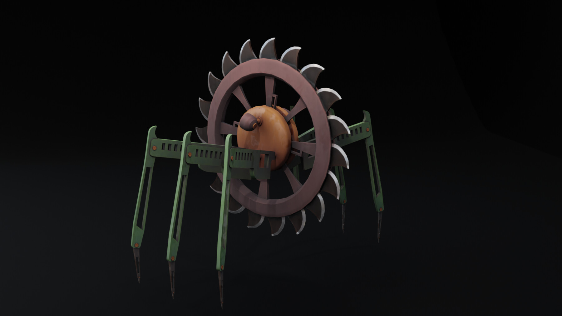 ArtStation - Stylized Mechanic Spider | Game Assets