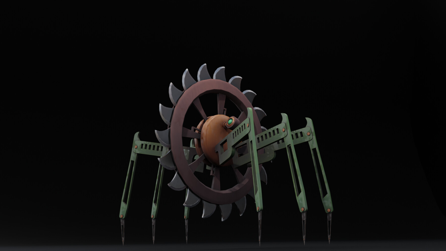 ArtStation - Stylized Mechanic Spider | Game Assets
