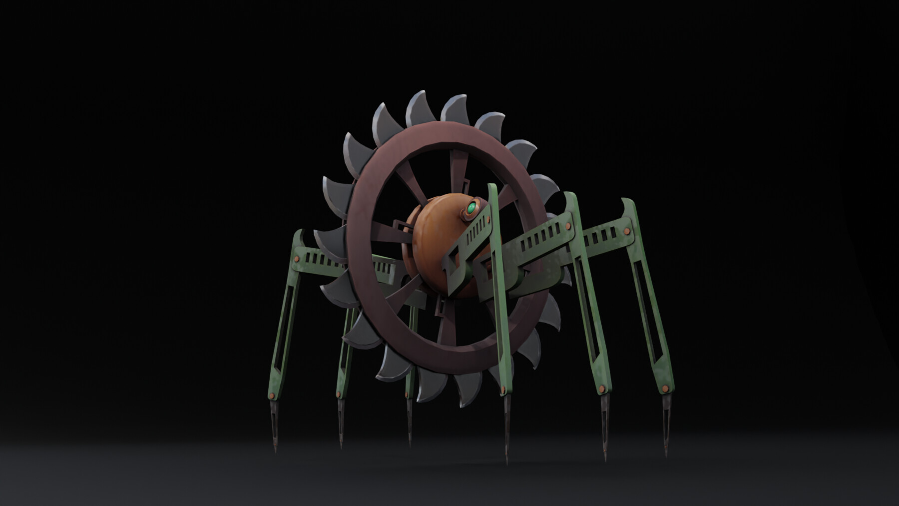 ArtStation - Stylized Mechanic Spider | Game Assets