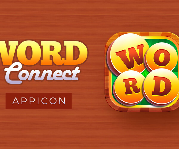 ArtStation - Word Connect - App Icon (Play Store and App Store) | Game ...