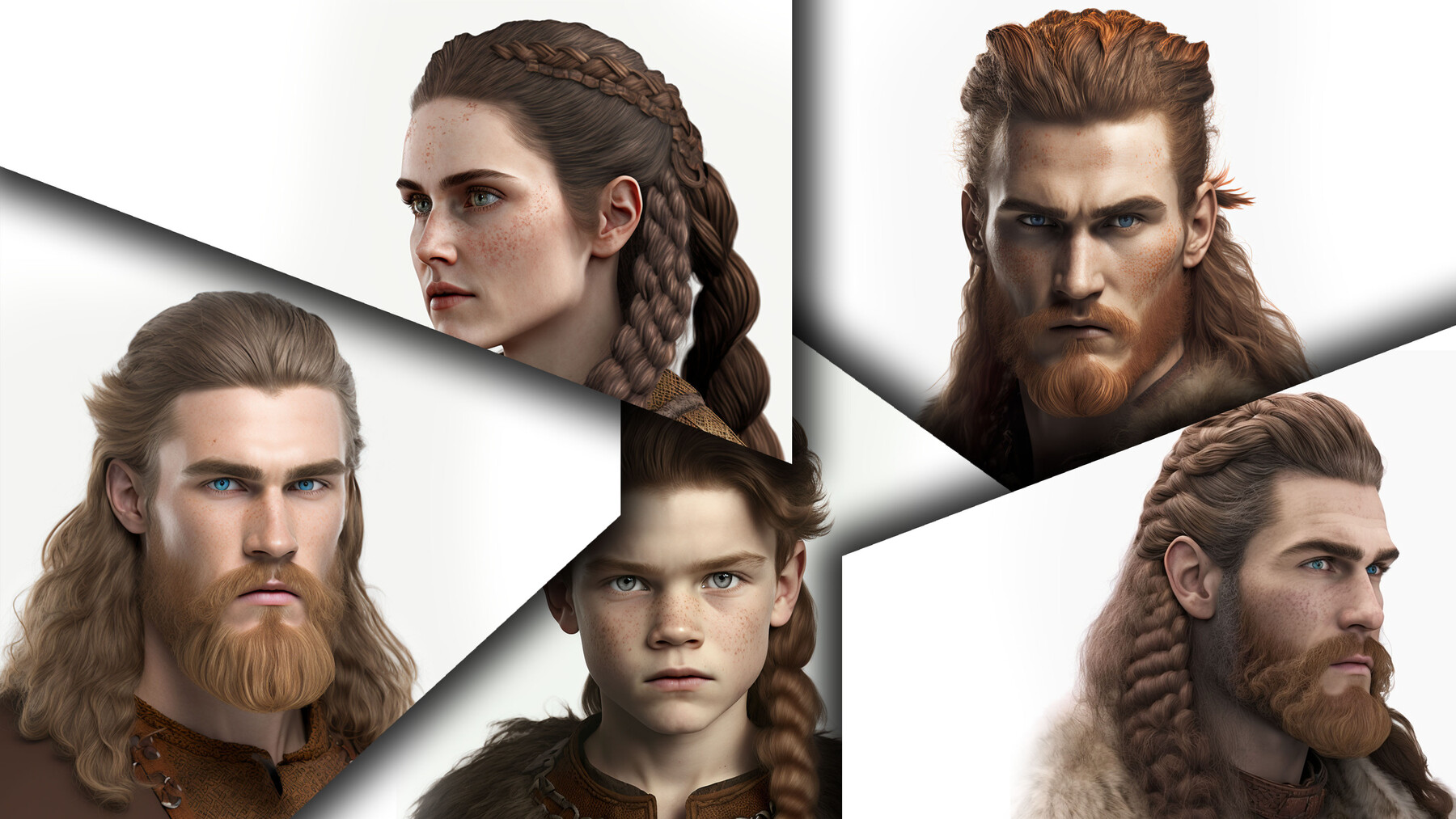 ArtStation - 100 Viking Hair Reference (4K Resolution) | Artworks