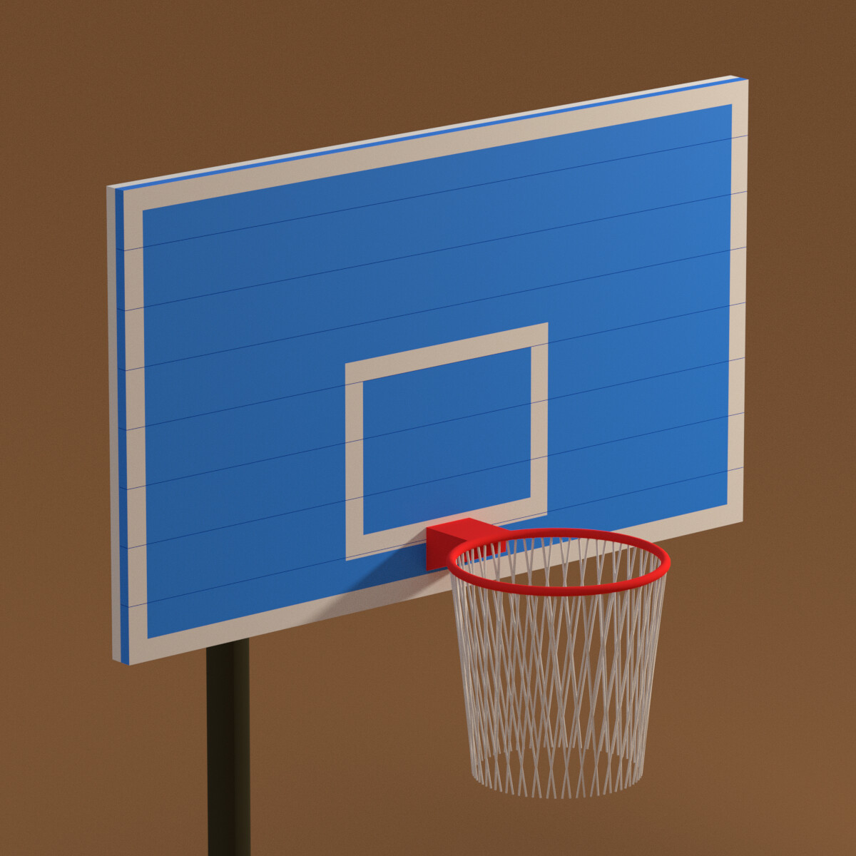 ArtStation - Street Outdoor Basketball Hoop 3d model | Resources
