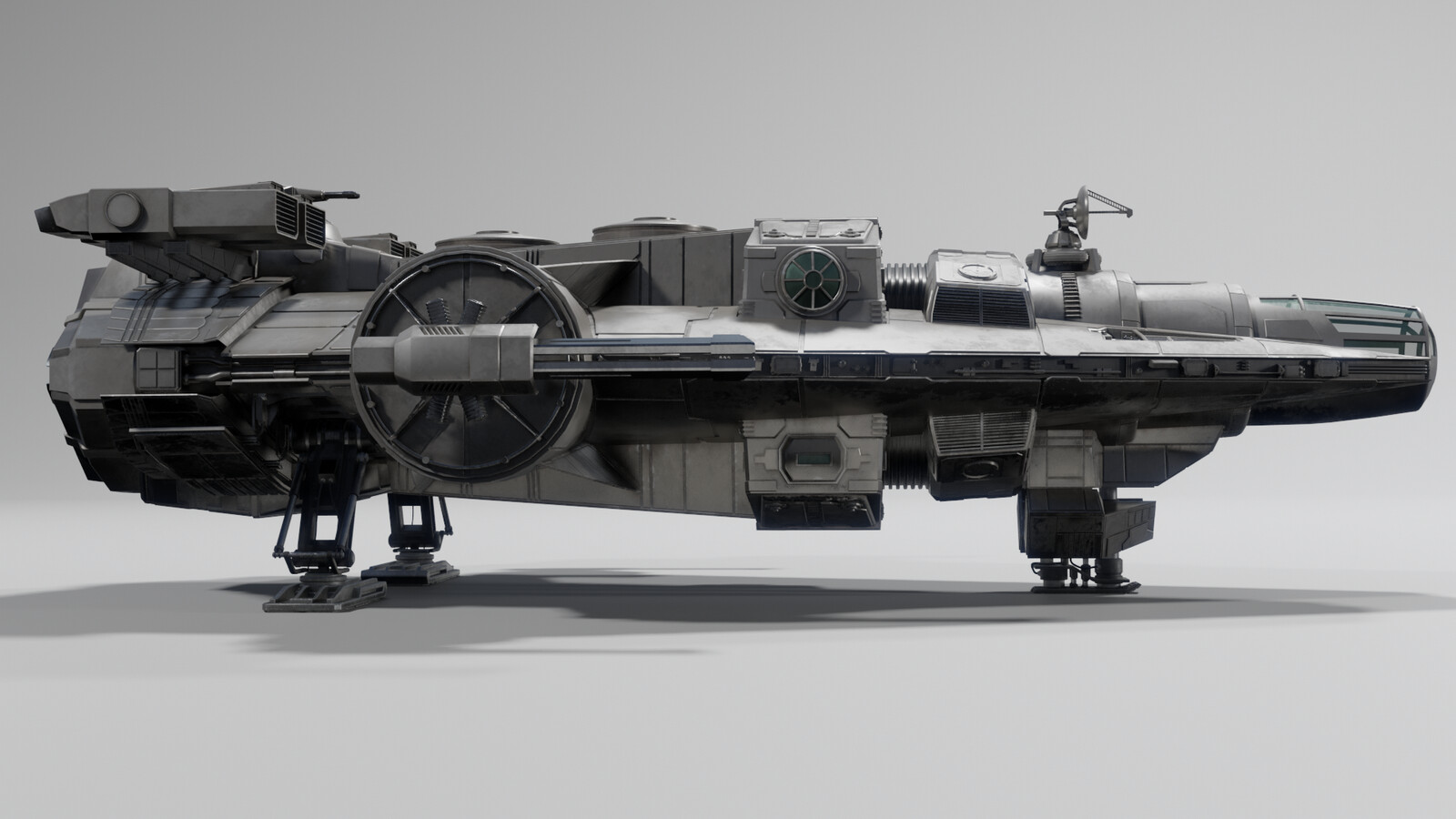 ArtStation - Barloz Light Freighter - Star Wars | Game Assets