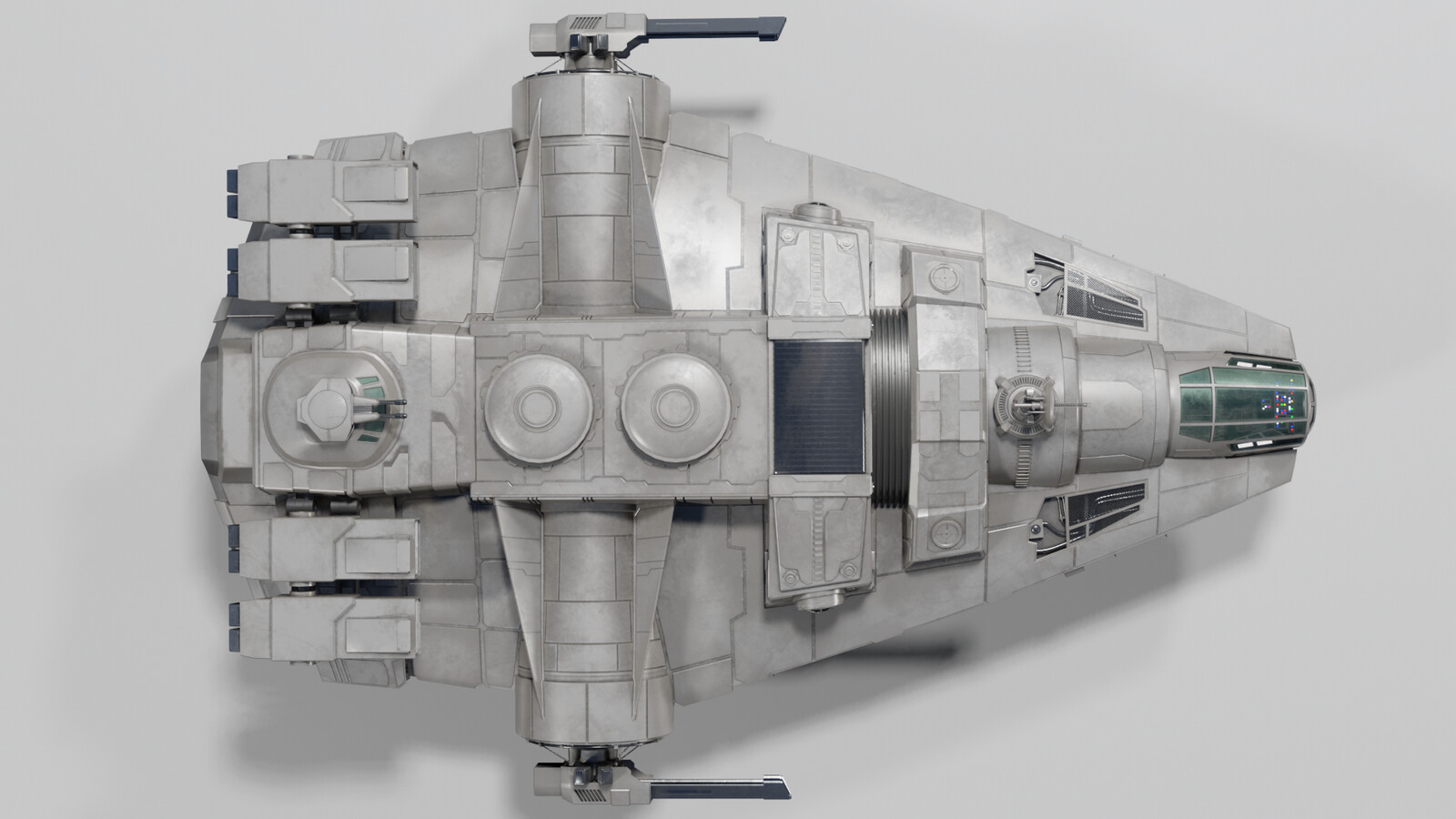 ArtStation - Barloz Light Freighter - Star Wars | Game Assets