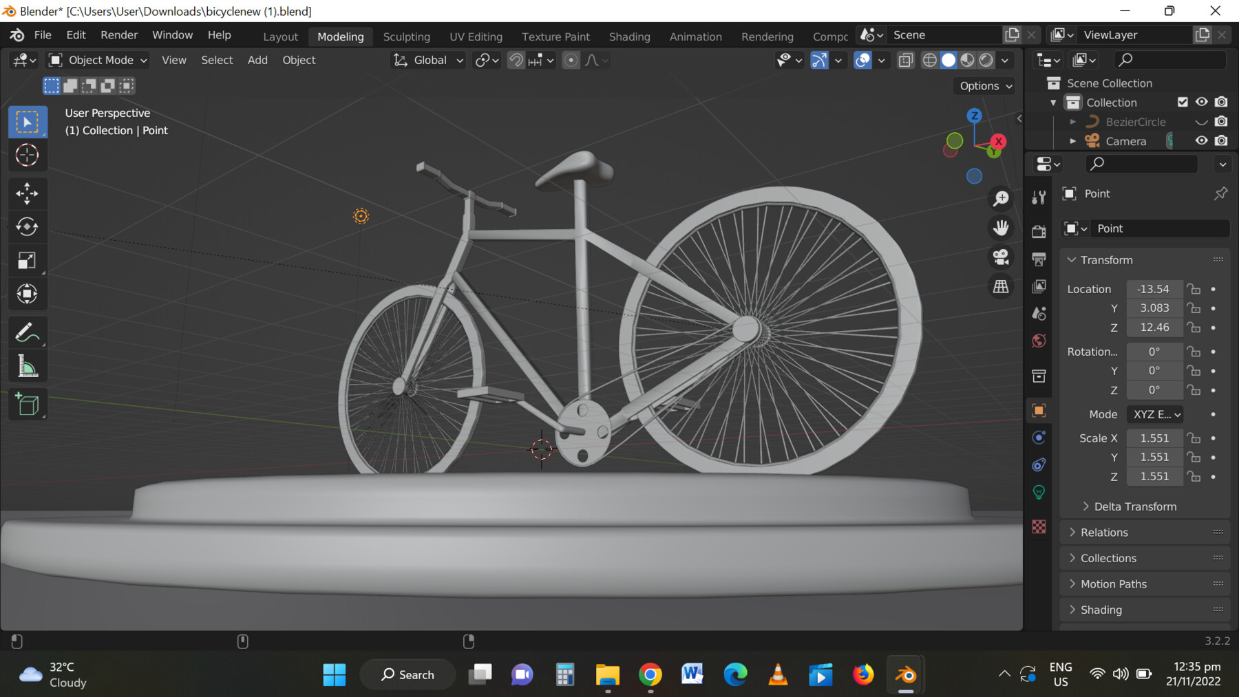 ArtStation - 3D Bicycle Model | Game Assets