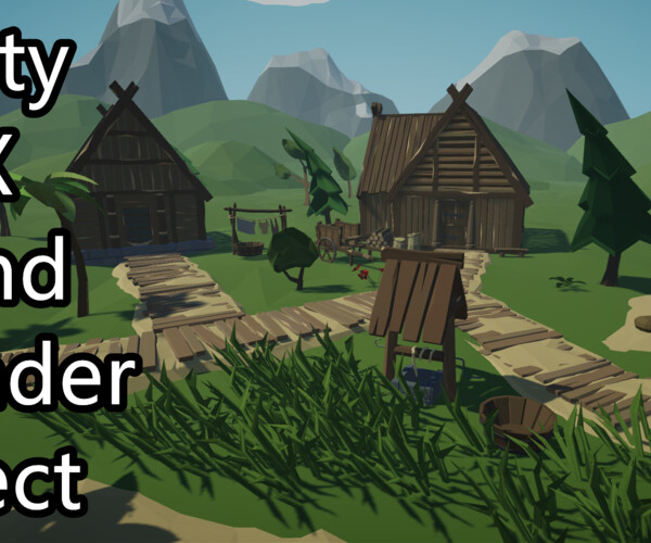 ArtStation - Unity VFX - Wind Shader Effect | Game Assets