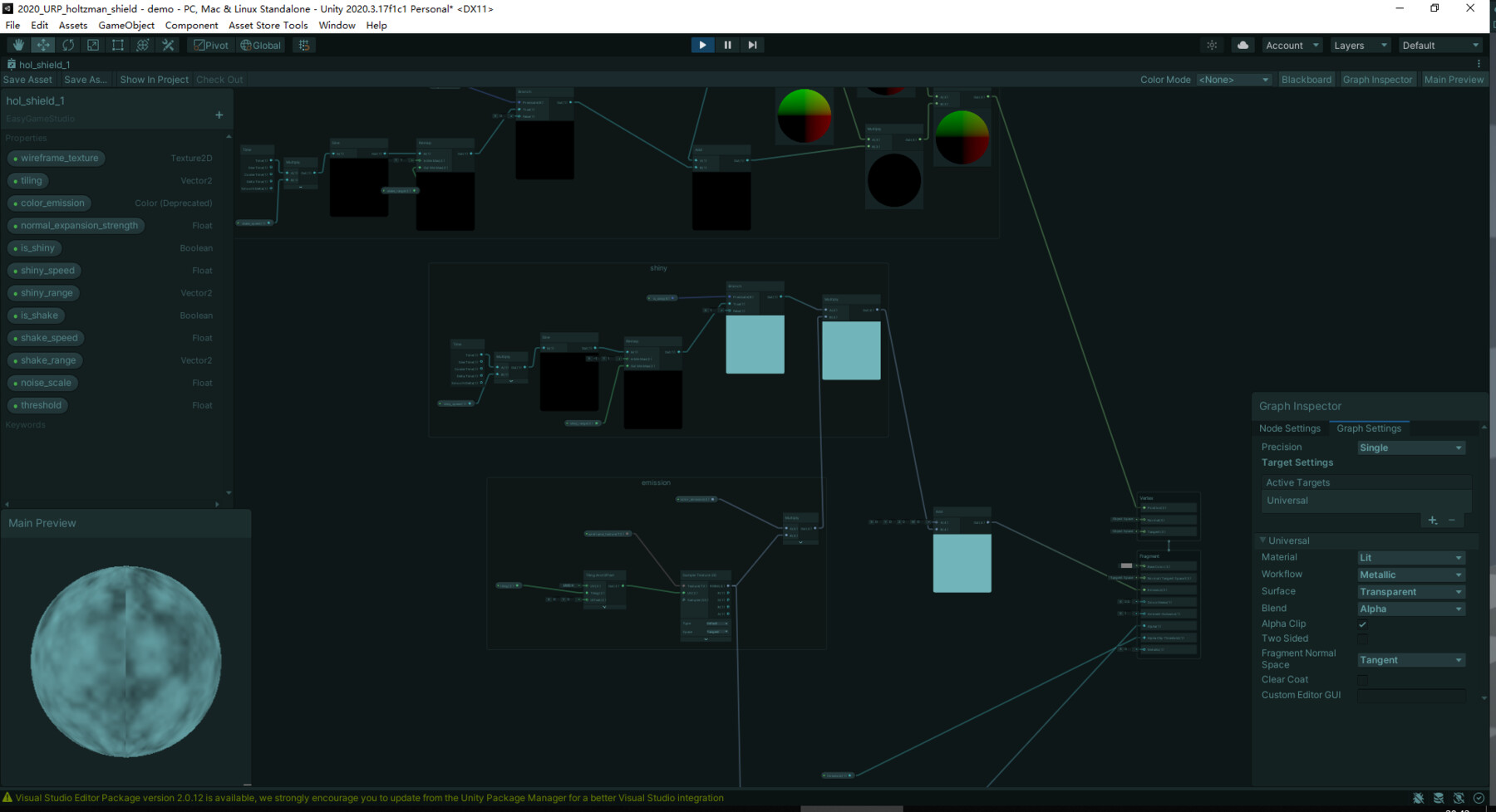 ArtStation - Unity VFX - Body Shield | Game Assets
