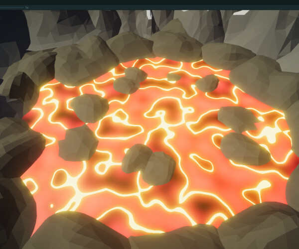 Artstation Unity Vfx Lava Effect Game Assets