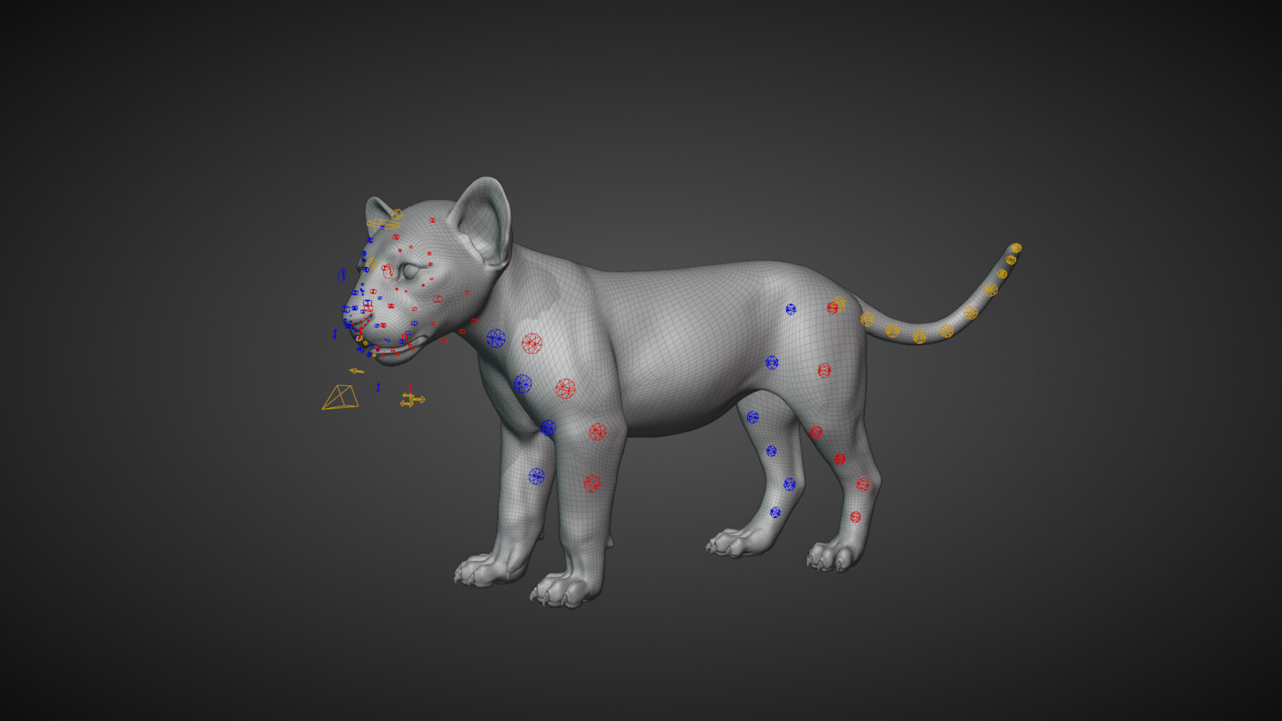 ArtStation - Lion Cub Animated | VFX Grace | Game Assets