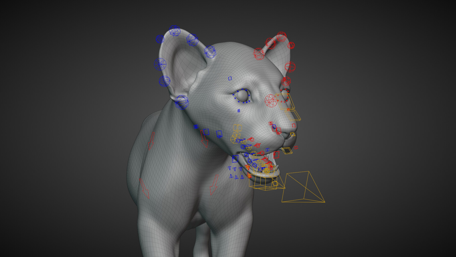 ArtStation - Lion Cub Animated | VFX Grace | Game Assets
