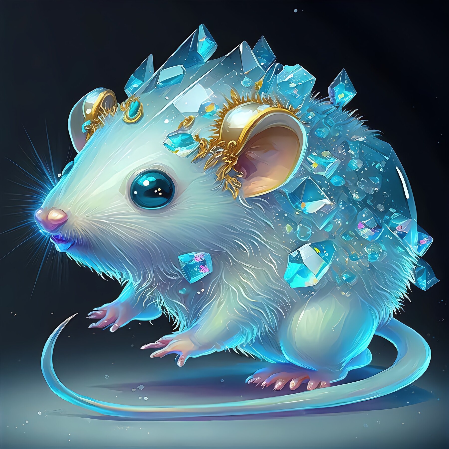ArtStation - crystal animal | Artworks