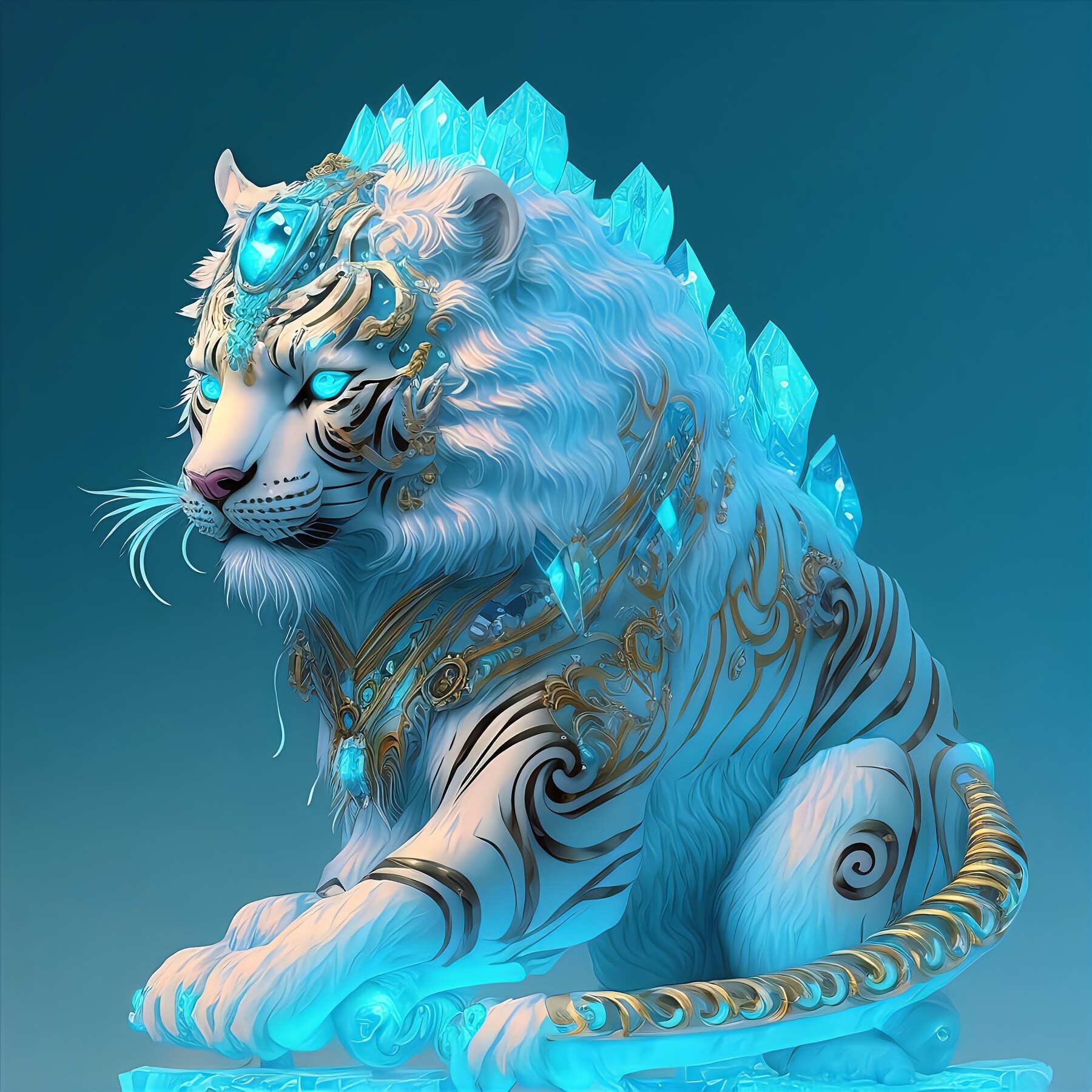 ArtStation - crystal animal | Artworks
