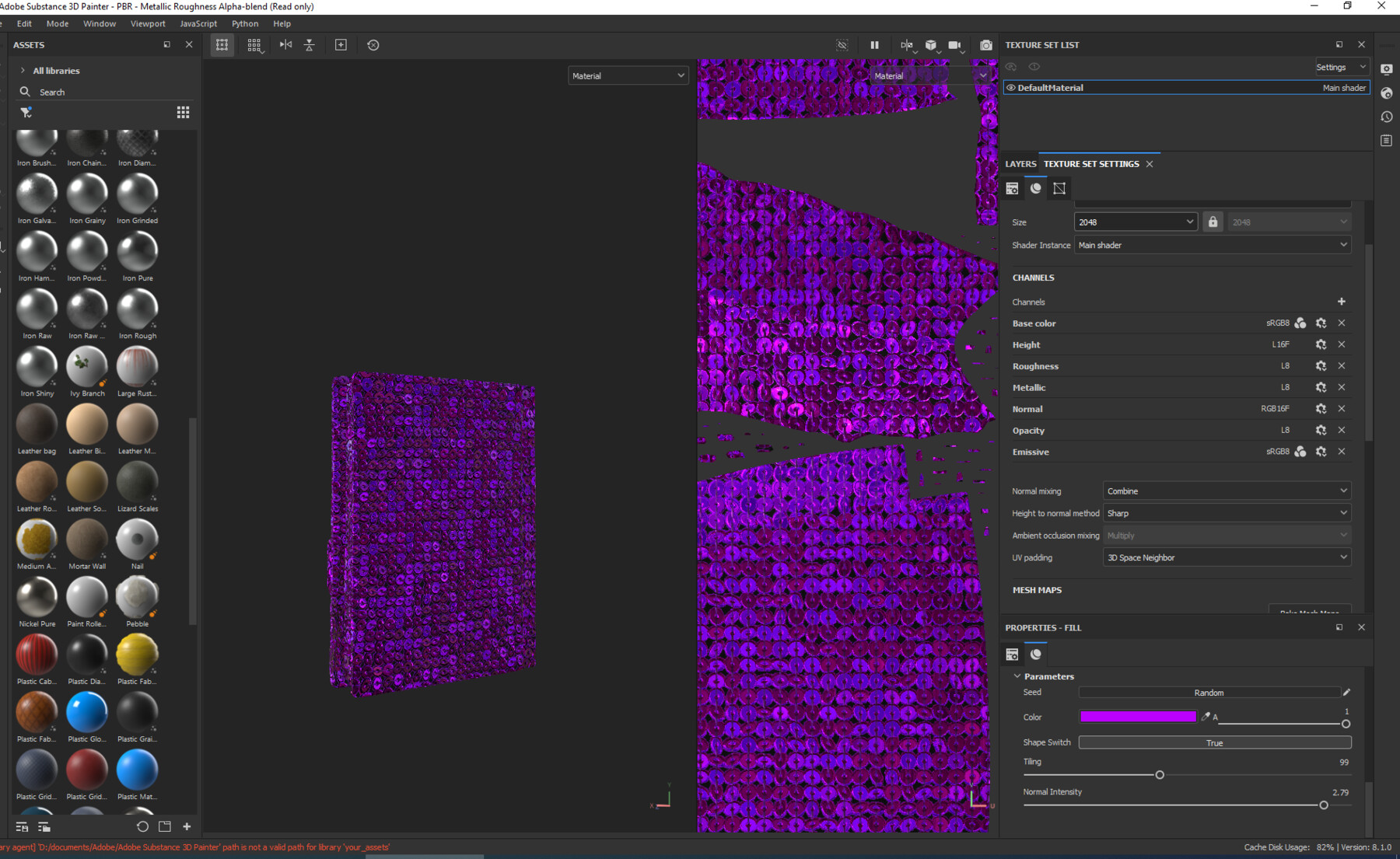 ArtStation - Procedural Sequins | Game Assets