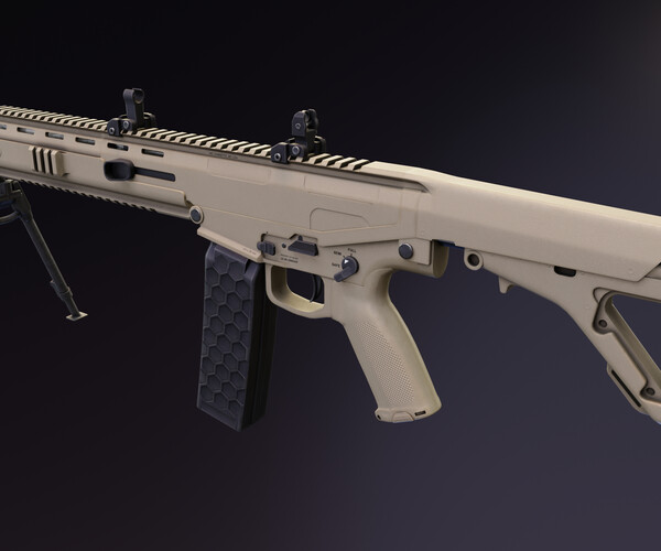 ArtStation - MX Rifle Series | Game Assets