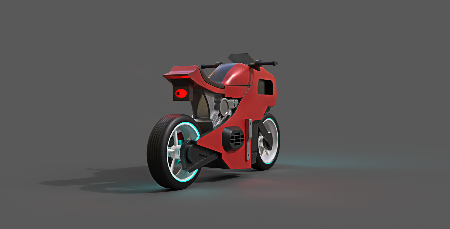 ArtStation - Sci-fi Bike Game Ready 4 | Game Assets