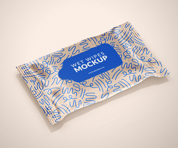 ArtStation - Small Wet Wipes Mockup | Artworks