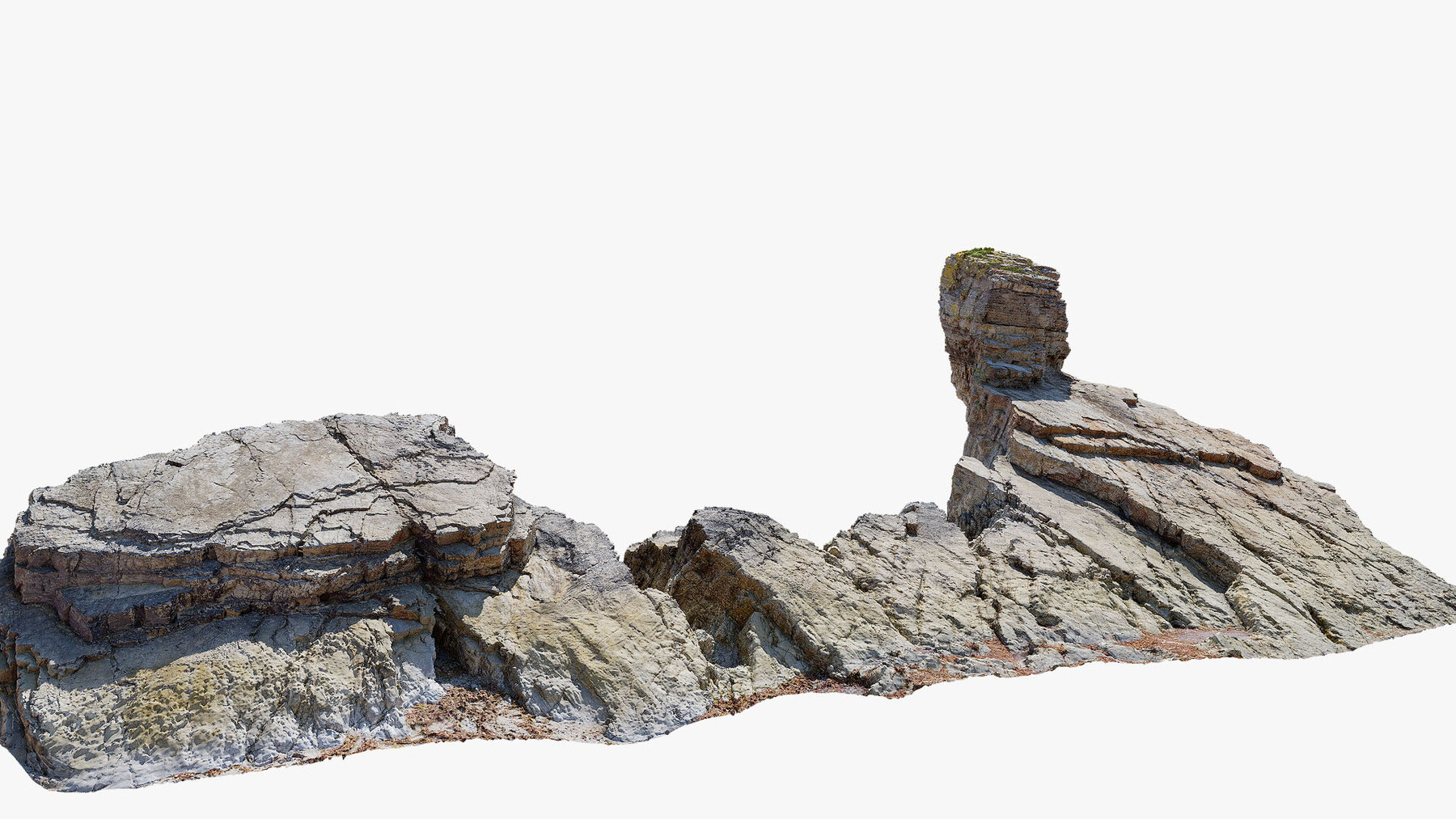 ArtStation - Large Coastal Cliff Formation PBR Scan 01 & Highpoly ...