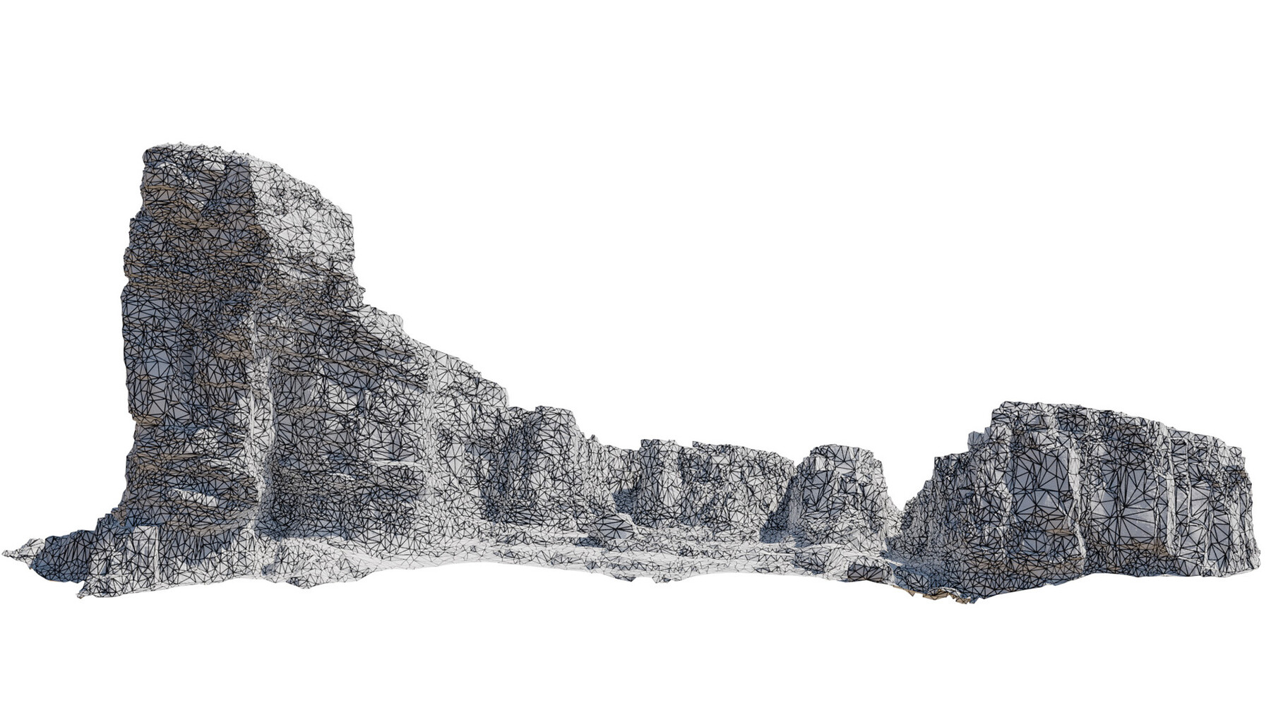 ArtStation - Large Coastal Cliff Formation PBR Scan 01 & Highpoly ...