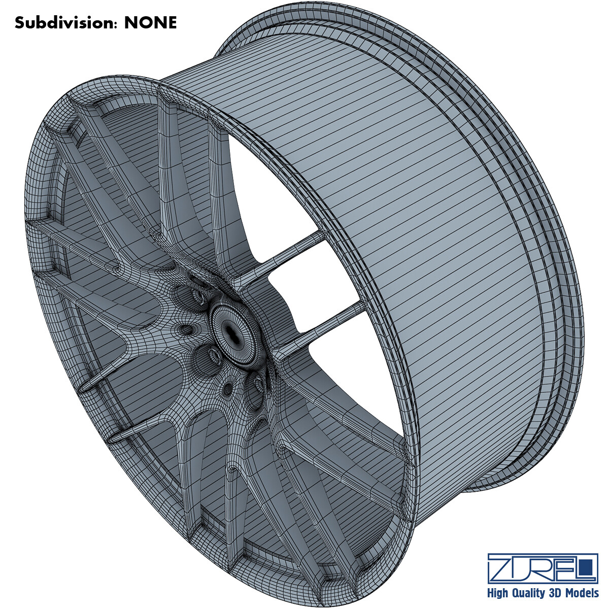 ArtStation - Style 359M Wheel Black Mid Poly | Resources