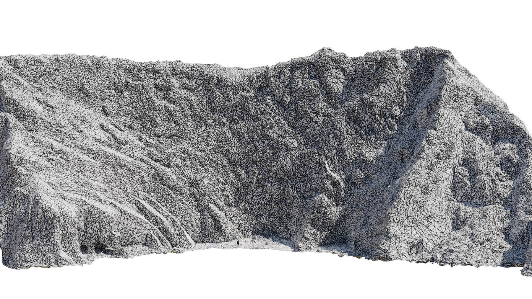 ArtStation - Large Coastal Cliff PBR Scan 01 & Highpoly | Game Assets
