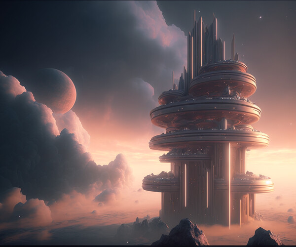 ArtStation - Cloud City Collection | Artworks