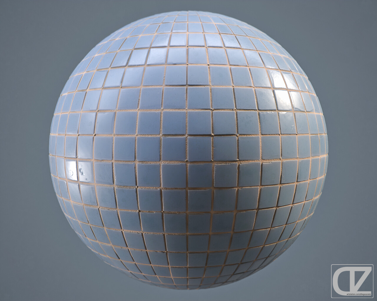 ArtStation - PBR - POOL TILES - 4K MATERIAL | Game Assets