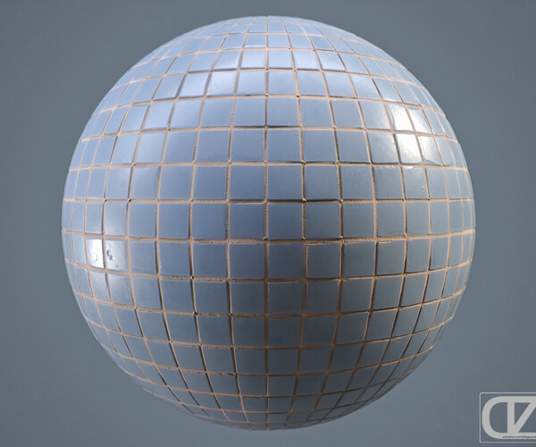 ArtStation - PBR - POOL TILES - 4K MATERIAL | Game Assets