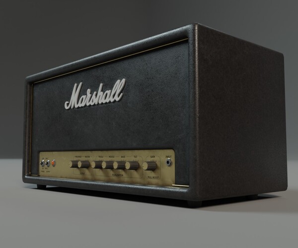 ArtStation - Marshall Amps | Game Assets