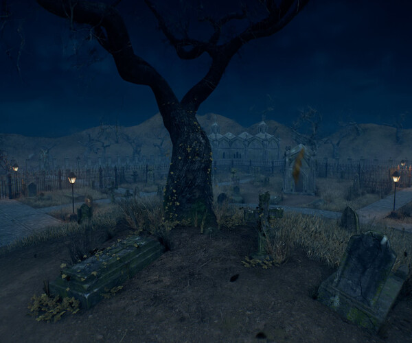 ArtStation - Cemetery Asset Pack for Unreal Engine | Game Assets