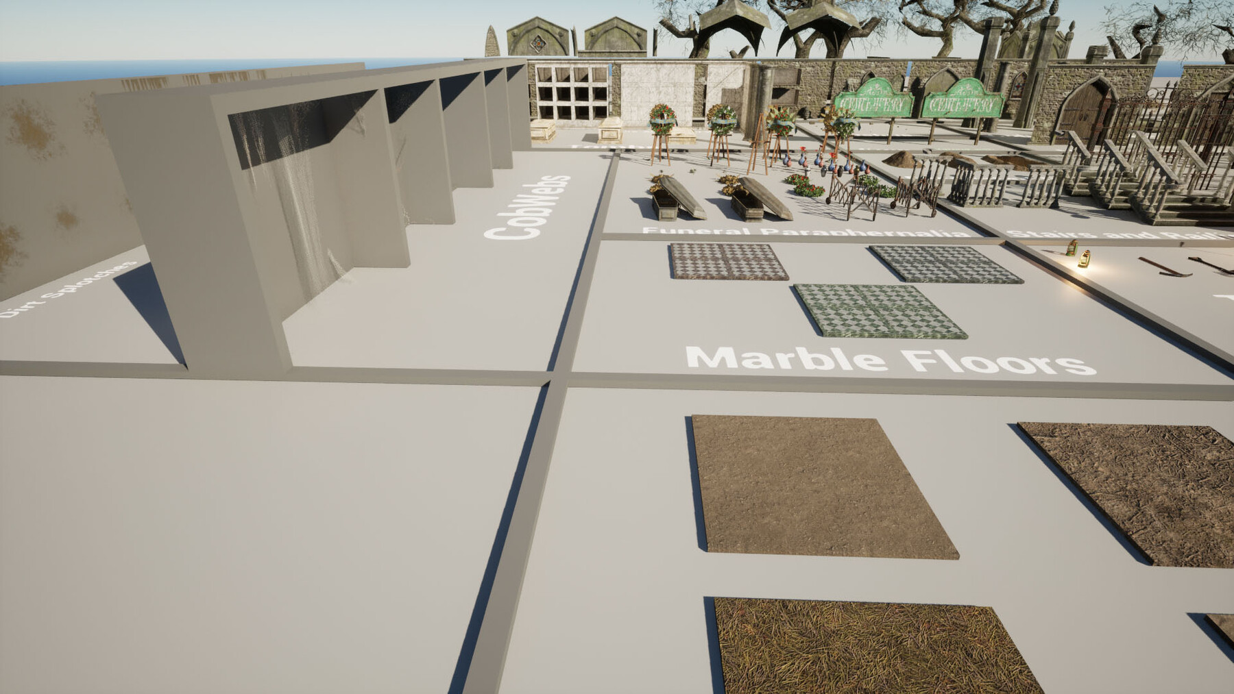 ArtStation - Cemetery Asset Pack for Unreal Engine | Game Assets