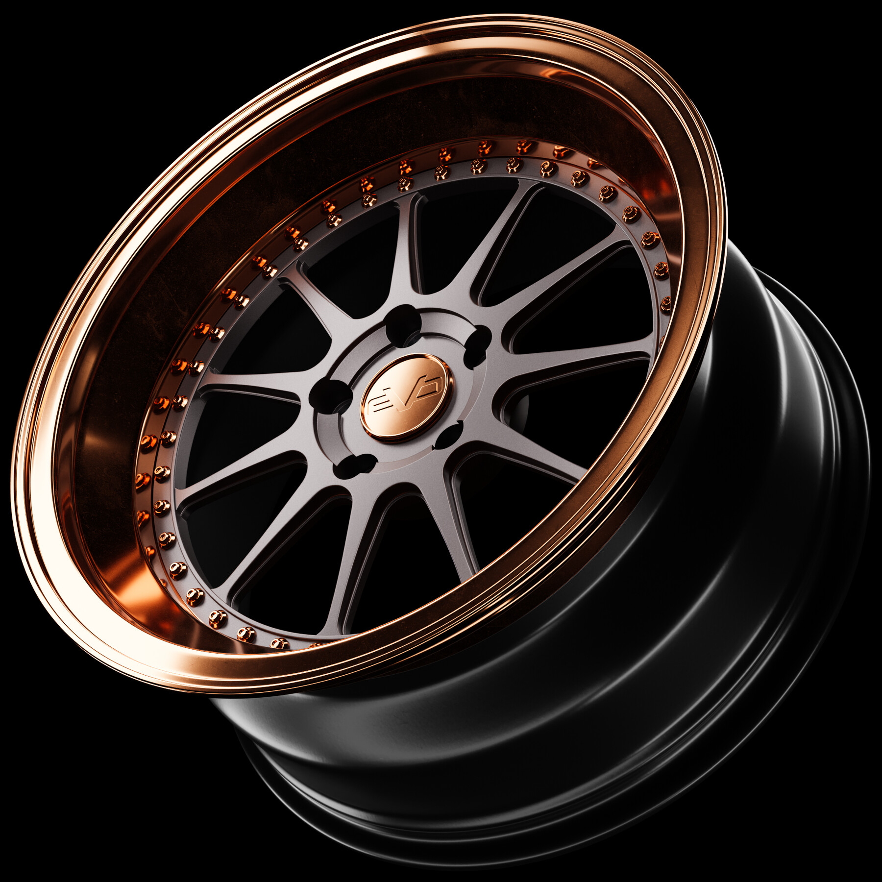 ArtStation - EVO61 LS4 Car wheel FREE 3D model | Resources